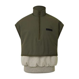 Fear of God Nylon Fleece Mockneck Weste - - Jackets - Herren - Mehrfarbig - L