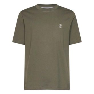 Brunello Cucinelli Herren, Oberteile, Gr&uuml;n, 2XLGr&ouml;&szlig;e