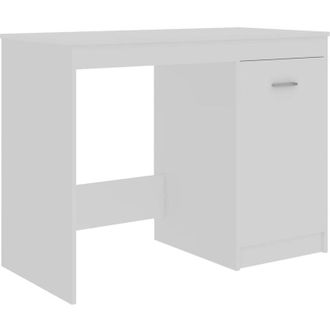 vidaXL Schreibtisch Wei&szlig; 100&times;50&times;76 cm Holzwerkstoff - Vidaxl