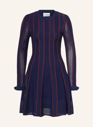 Claudie Pierlot Claudie Pierlot Strickkleid Mit R&uuml;schen blau