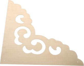 Amosfun Retro Kupfer M&ouml;belkantenschutz 20x20cm Antike Ecksch&uuml;tzer aus Messing f&uuml;r Schr&auml;nke und Tische Vintage M&ouml;bel Eckbeschl&auml;ge mit Glatten Kanten und Einfac