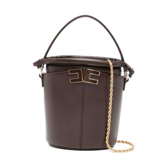 Elisabetta Franchi Femme, Sacs, Brun, Taille: ONE Size Elisabetta Franchi Sacs.. Marron