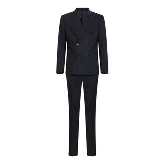 Lardini Homme, Costumes, Bleu, Taille: 2XL Single Breasted Suits