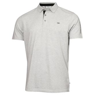 Calvin Klein Herren Uni Golf Poloshirt - Silber - XXXL