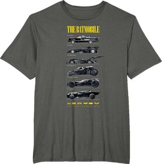 Batman Batman 85th Anniversary Batmobile on Dark T-Shirt