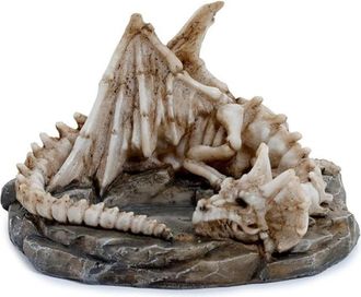 Puckator Shadows of Darkness Schlafknochen Drachenskelett Teelichthalter Kerzenhalter