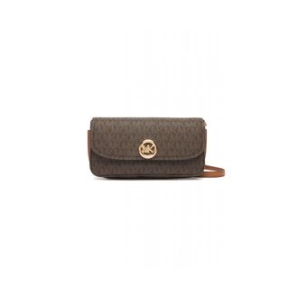 Michael Kors Nolita Small Signature Logo Crossbody - - Bags - Damen - Braun - ONE SIZE