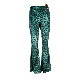 Alberto Audenino Weite Hosen - - Trousers - Damen - Gr&uuml;n - S