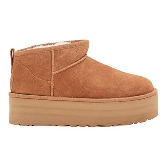 UGG Ugg, Femme, Chaussures, Brun, Taille: 38 EU Classic Ultra Mini Platform Boot