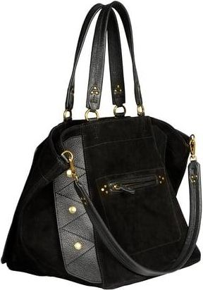 Jerome Dreyfuss Sac cabas Roger en cro&ucirc;te de cuir