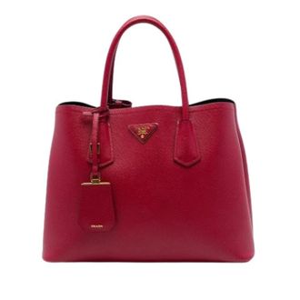 Prada Pre-owned Saffiano Satchel - - Pre-owned - Damen - Rot - ONE SIZE