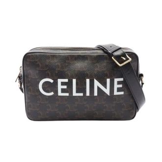 Celine Sac bandouli&egrave;re vintage doccasion - Femme - Pre-owned - Noir - Taille: ONE Size