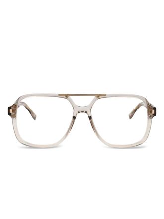 Dsquared2 Eyewear lunettes de vue &agrave; monture pilote - Marron