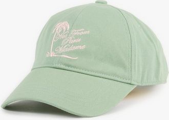 Dr&ocirc;le de Monsieur Casquette Slogan Palmiers en coton