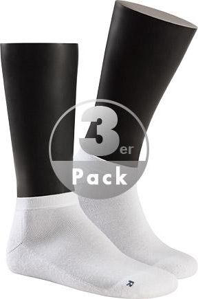 Hudson Herren Sneakersocken wei&szlig; Baumwolle & Mix unifarben