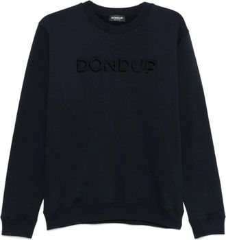 Dondup Homme, Sweatshirts et sweats &agrave; capuche, Bleu, Taille: 2XL SweaT-shirt ras du cou coupe classique