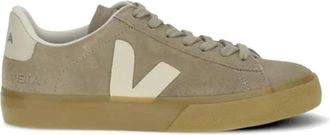 Veja Femme, Chaussures, Beige, Taille: 40 EU Campo Suede Baskets