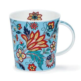 Dunoon Lommond Jacobean Mug en porcelaine fine Bleu 0,32 l
