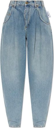 Moschino Femme, Jeans, Bleu, Taille: 36 FR Loose-fit Jeans