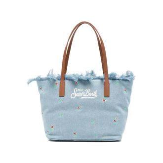 MC2 Saint Barth Femme, Sacs, Bleu, Taille: ONE Size Sac Shopper City
