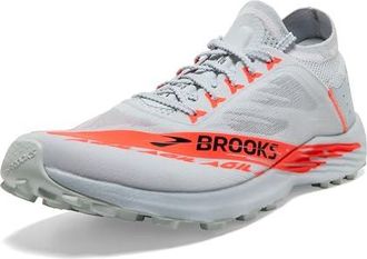 Brooks Homme Catamount Agil Sneaker, Illusion Bleu/Corail/Orange, 41 EU