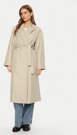 Calvin Klein Tenchcoat 00040WL546 Beige Regular Fit