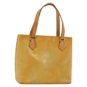 Louis Vuitton Pre-owned Cuir sacs-louis-vuitton - Femme - Pre-owned - Jaune - Taille: ONE Size