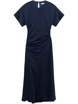 SIMKHAI Drapiertes Midikleid - Blau