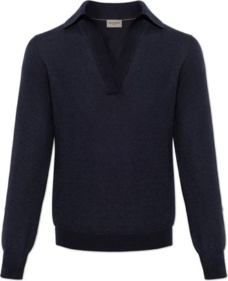 Paul & Shark Polo en Cachemire et Soie - Femme - Pulls - Noir - Taille: 40 FR