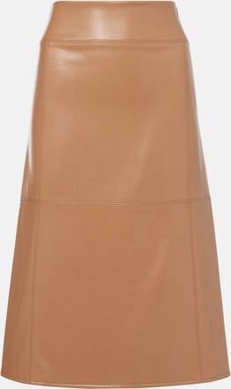Max Mara Midirock aus Lederimitat