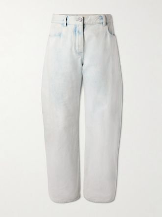 Alaia Tief Sitzende Barrel-jeans - Blau