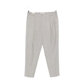 BRIGLIA 1949 Homme, Pantalons, Gris, Taille: L Pantalon Slim-fit Portobello