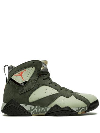 Nike Jordan baskets montantes Air Jordan 7 Patta - icicle - Vert