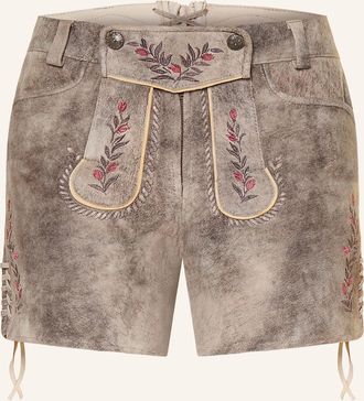 Spieth & Wensky Trachten-Lederhose Kleo braun