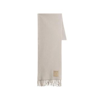 Woolrich Patch Schal f&uuml;r Stilvollen Winterlook - - Accessories - Herren - Grau - ONE SIZE