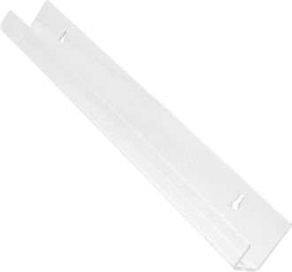 NUOBESTY Multifunktionales Acryl Wandregal Transparent Schmal Wandmontiertes Vinyl Schallplatten und Zeitschriftenregal f&uuml;r Flur und Arbeitszimmer