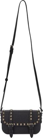 Valentino Garavani Femme, Sacs, Noir, Taille: ONE Size &Eacute;tui de t&eacute;l&eacute;phone en cuir clout&eacute;