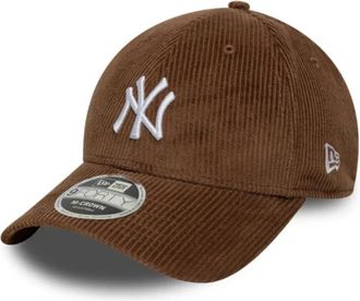 New Era unisex, Accessoires, Brun, Taille: ONE Size Casquette 9Forty M-Crown Cord Yankees Marron