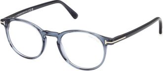 Tom Ford Homme, Accessoires, Bleu, Taille: 50 MM 092 Eyeglasses