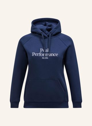 Peak Performance Hoodie blau