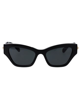 Swarovski 0SK6021 Cat-Eye Acetate Sunglasses - Black