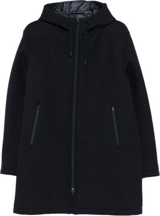 Herno Homme, Vestes, Bleu, Taille: XL Longue Parka en Scuba 3 Couches