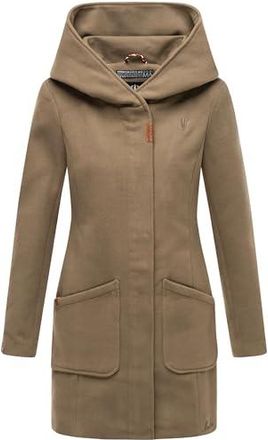 Marikoo Maikoo manteau dhiver parka pour femme Marron Pierre XL
