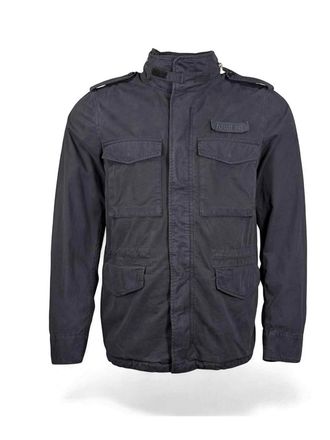 Aspesi Manteau Au Genou - Bleu