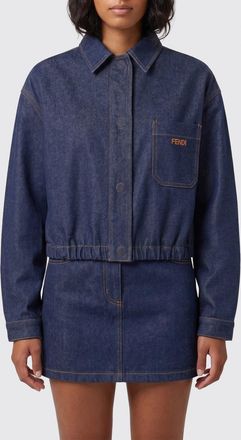 Fendi Manteau FENDI Femme couleur Bleu