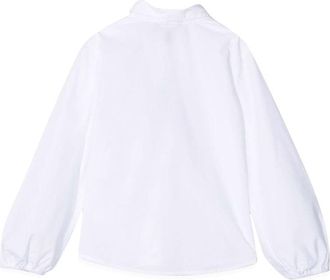 Emporio Armani Cotton-Elastane Blend Shirt - White