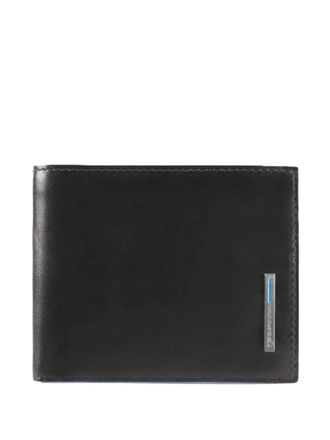 Piquadro portefeuille en cuir - Noir