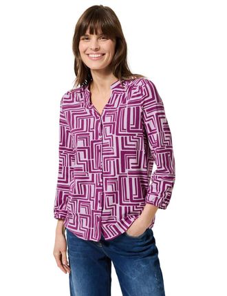 Cecil Damen B323106 T-Shirt, Anemone Pink, L