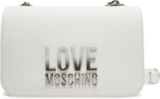 Love Moschino Tasche PU GRS wei&szlig;, Wei&szlig;, Small