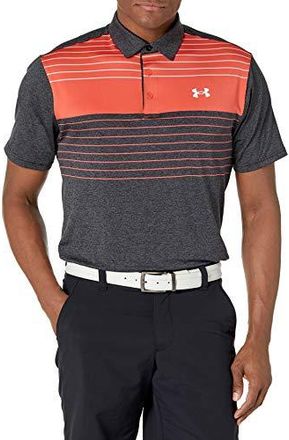 Under Armour UA Playoff Polo 2.0-Black / Venom Red - Homme